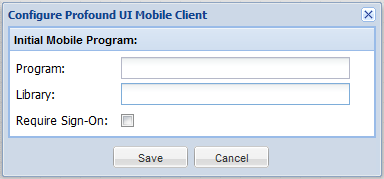 The Profound UI Mobile Client